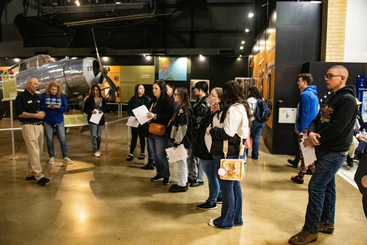 Students Visit the National Museum of the U.S. Airforce - TRECA