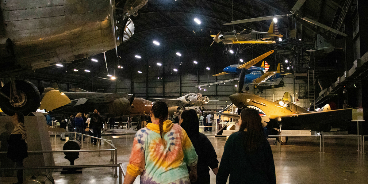 Students Visit the National Museum of the U.S. Airforce - TRECA