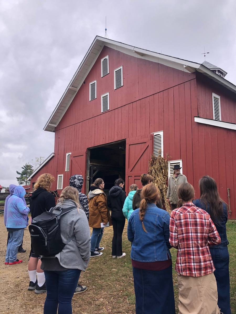 Students Visit Slate Run Living Historical Farm - TRECA