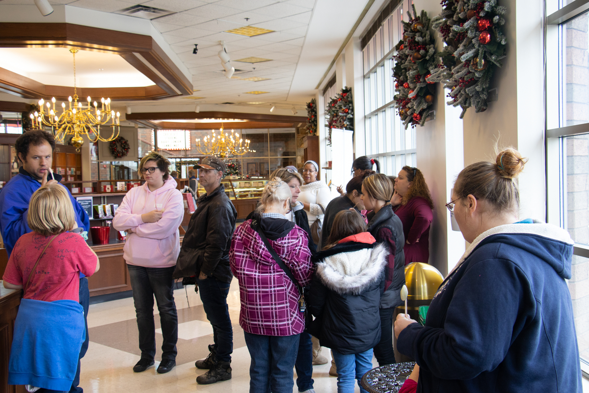 Students visit the Harry London Chocolate Factory - TRECA