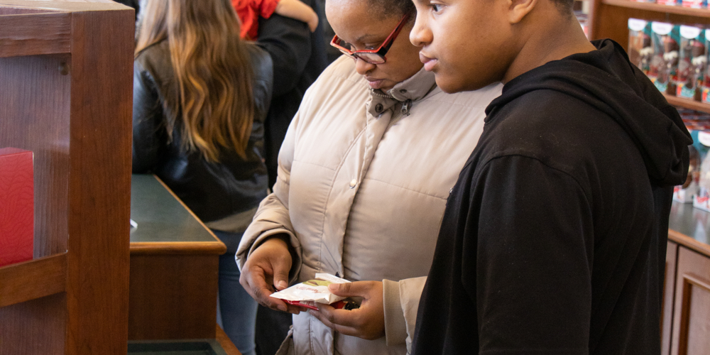 Students visit the Harry London Chocolate Factory - TRECA