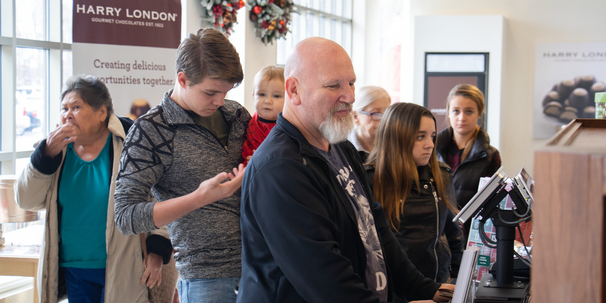 Students visit the Harry London Chocolate Factory - TRECA