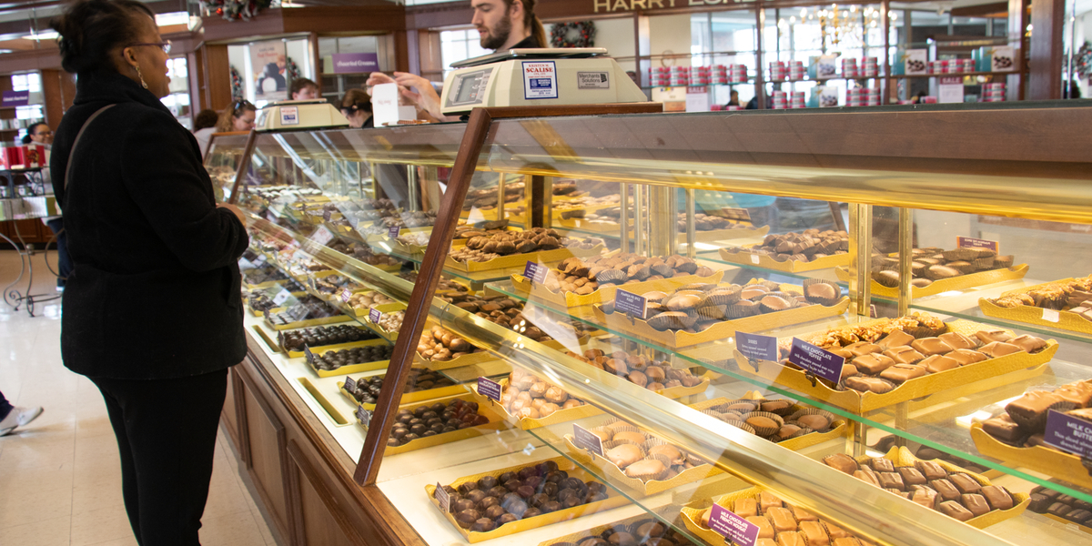 Students visit the Harry London Chocolate Factory - TRECA