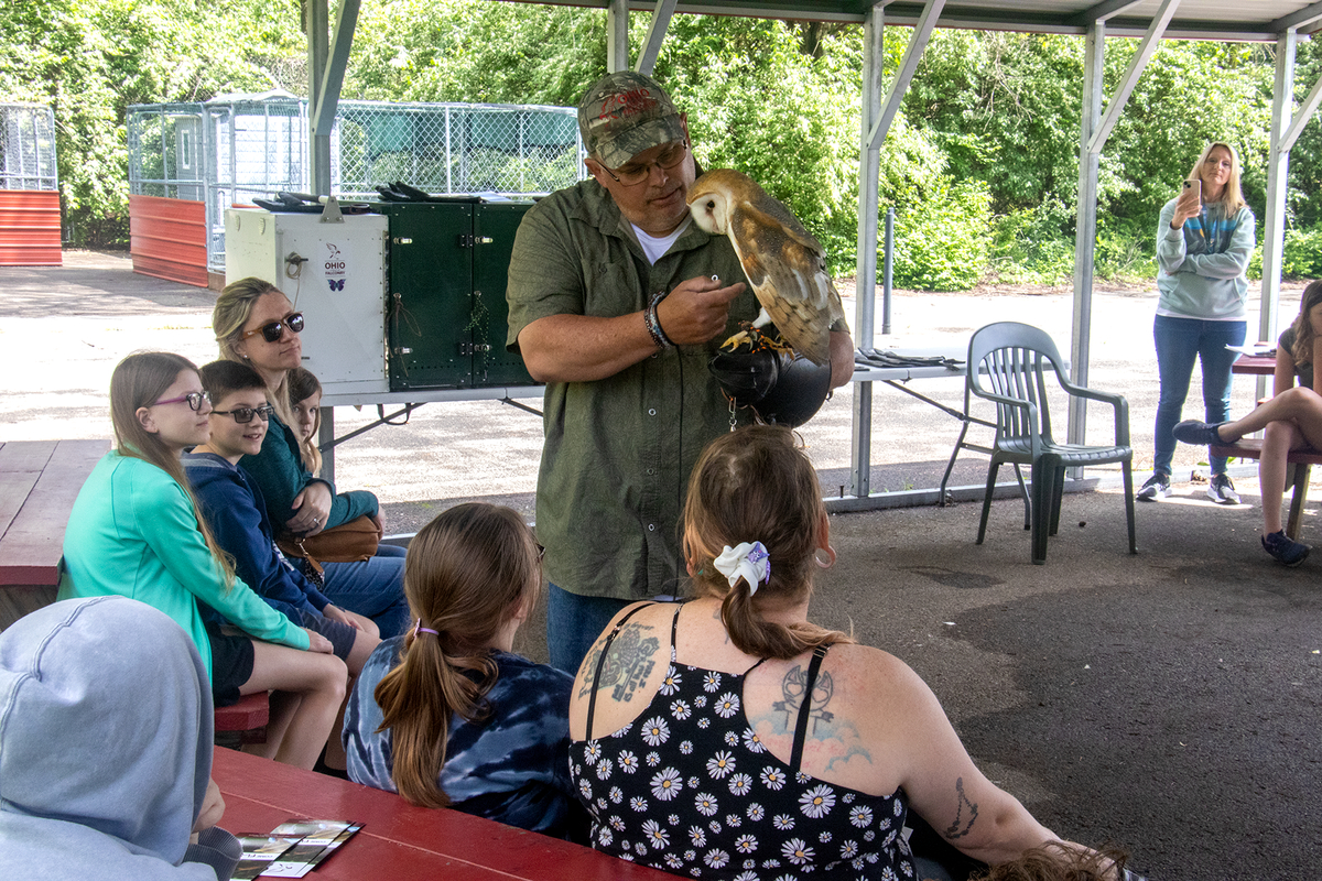TRECA Students Visit the Ohio School of Falconry - TRECA