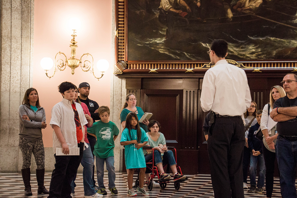 Digital Academy students tour the Ohio Statehouse - TRECA