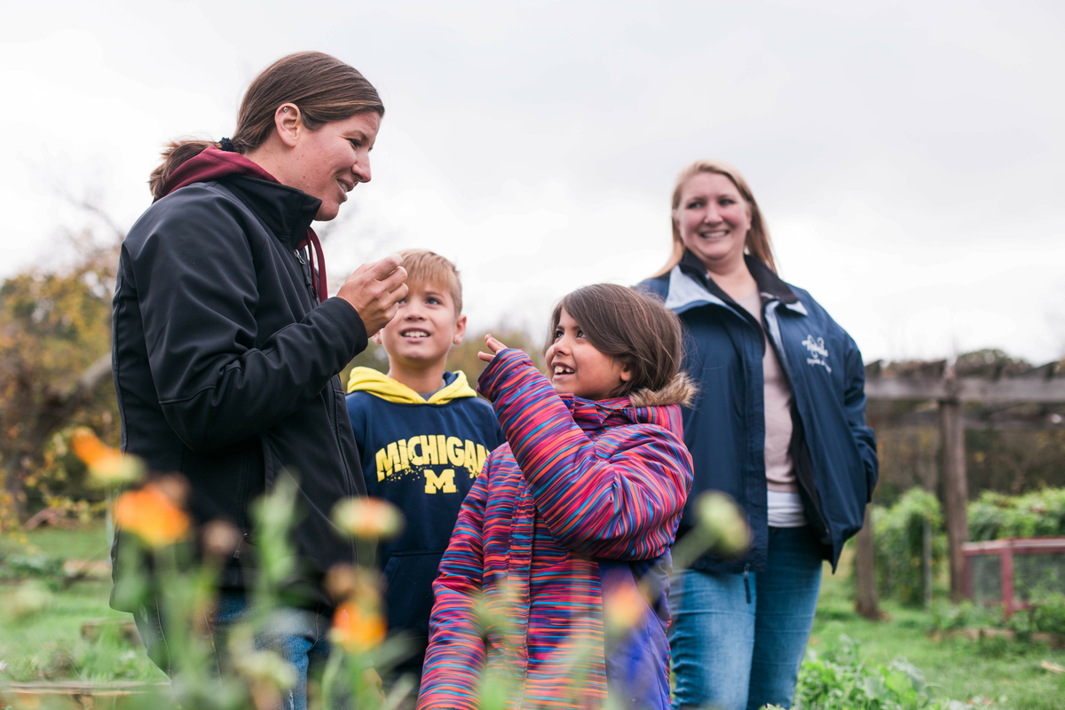 Digital Academy students visit the Learning Tree Farm - TRECA