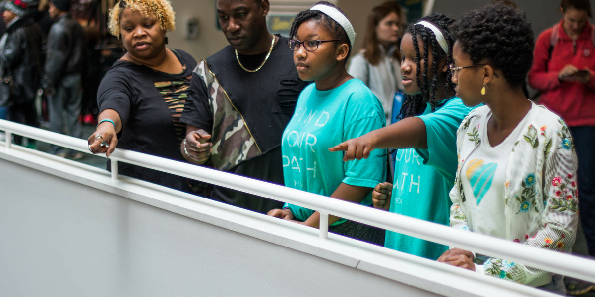 Digital Academy students visit COSI - TRECA